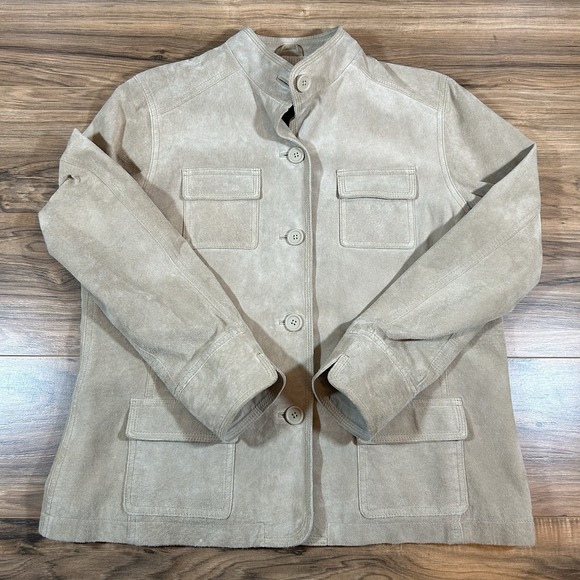 Eddie Bauer | Jackets & Coats | Vtg Eddie Bauer Xl Seattle Suede Tan ...